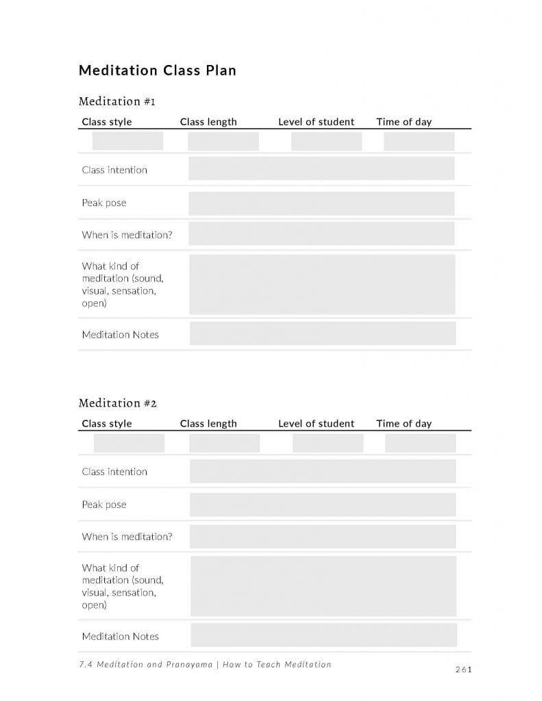 200 Hour Manual: 600 + Pages | Rachel Scott