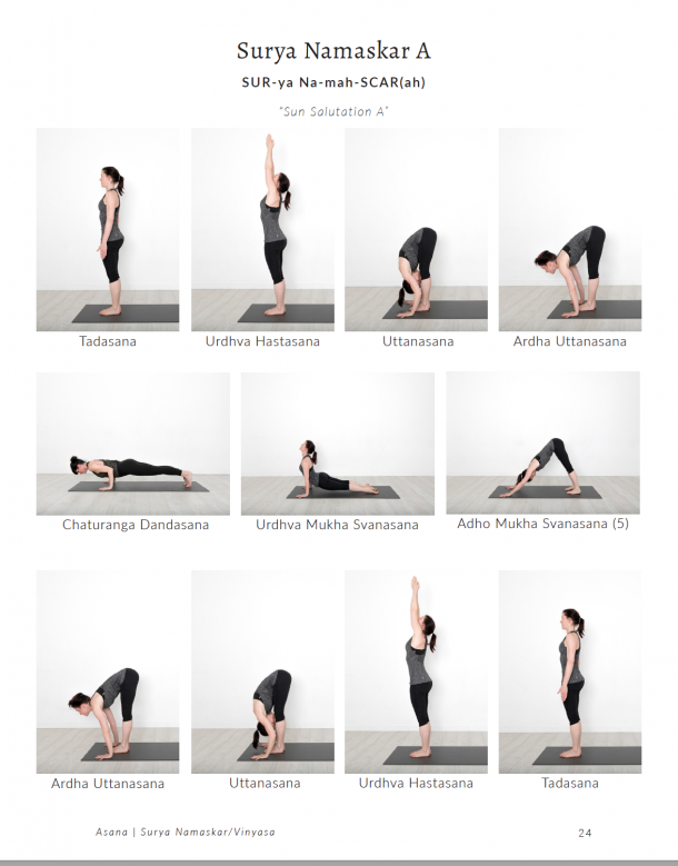 Yoga Manual - Complete Asana Section | Lesson Plan for Yoga Trainers